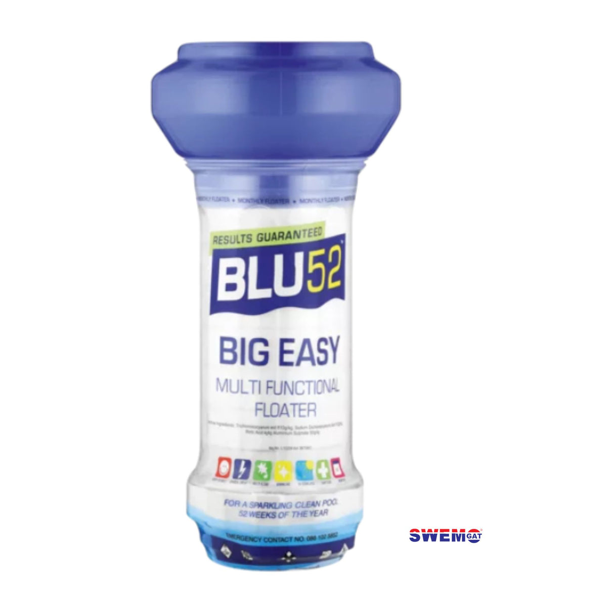 BLU 52 chlorine Floater 1.2kg |Buy online – Swemgat