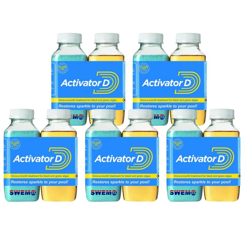 Activator D - Monthly treatment for 50000 Litre swimming pool water ...